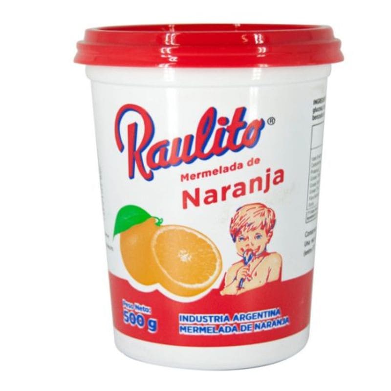 Haedo Distribuciones - MERMELADA RAULITO-X 500 grs. NARANJA